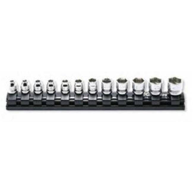 Ko-ken USA 0.25 in. Z-Series Square Drive Socket Set with 4 mm to 14 mm ...