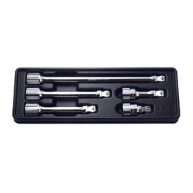 Ko-ken USA 0.5 in. Square Drive Wobble-Fix Extension Bar Set with 50 mm ...