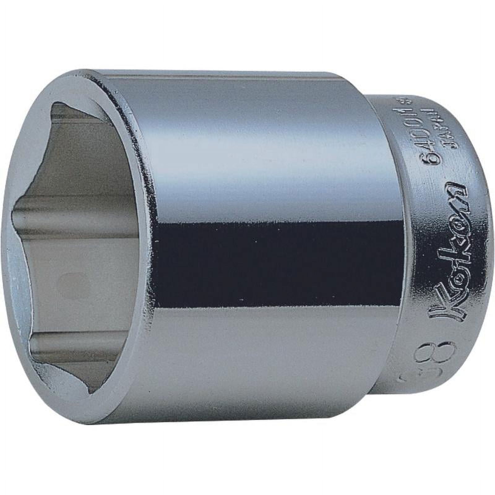 Ko-ken USA 6400M-46 3/4 Square Drive Socket 46 mm 6 Point Length 68 mm ...