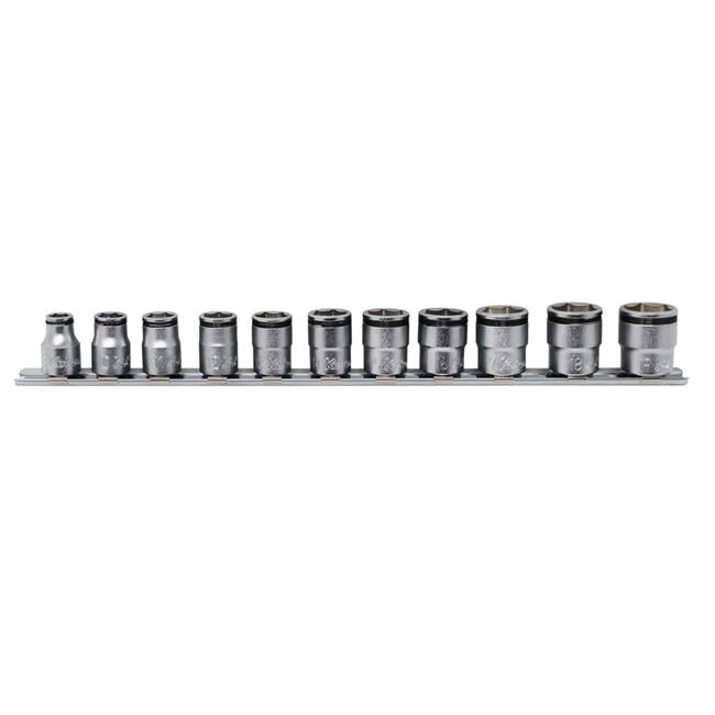 Ko-ken USA KKNRS3450M-11 0.375 in. Square Drive Nut Grip Socket Set - 8 ...