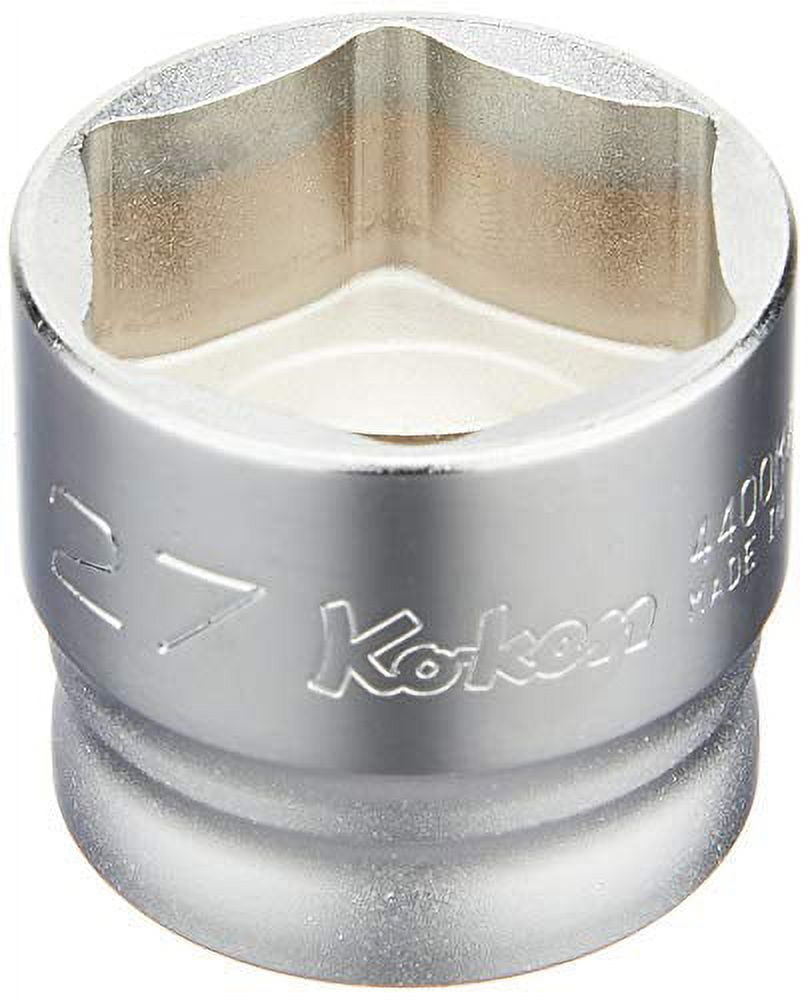 Ko-ken Z-EAL Hex Socket Drive 12.7mm (1/2 inch) 27mm 4400MZ-27 - Walmart.com