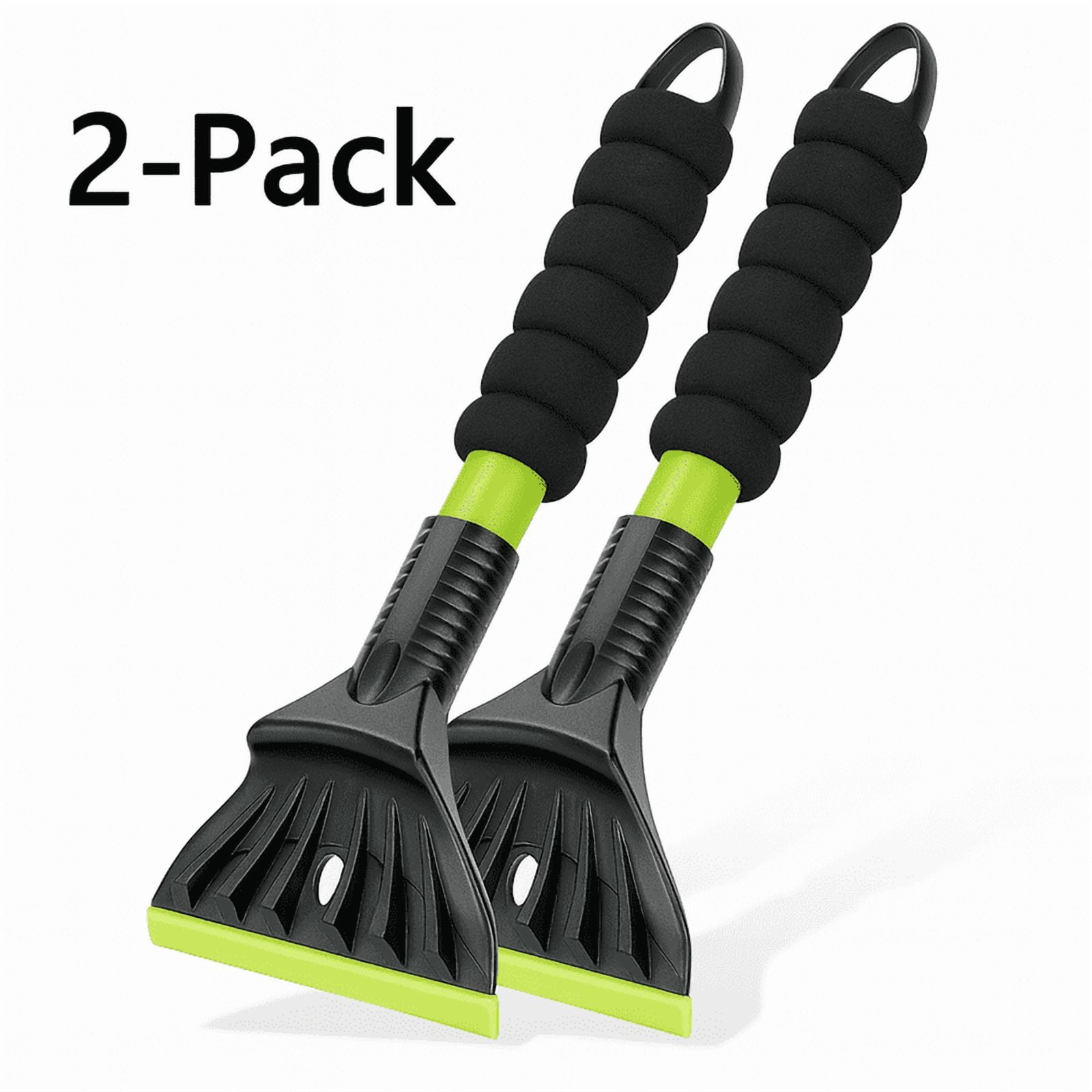 KoRwelex 2 Pack Ice Scraper for Car Windshield Snow Frost Ice Removal ...