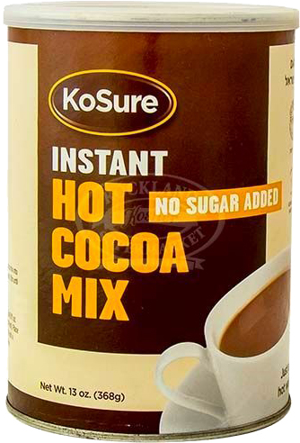 KoSure Kosher Instant Hot Cocoa Mix - No Sugar Added Dairy Cholov ...