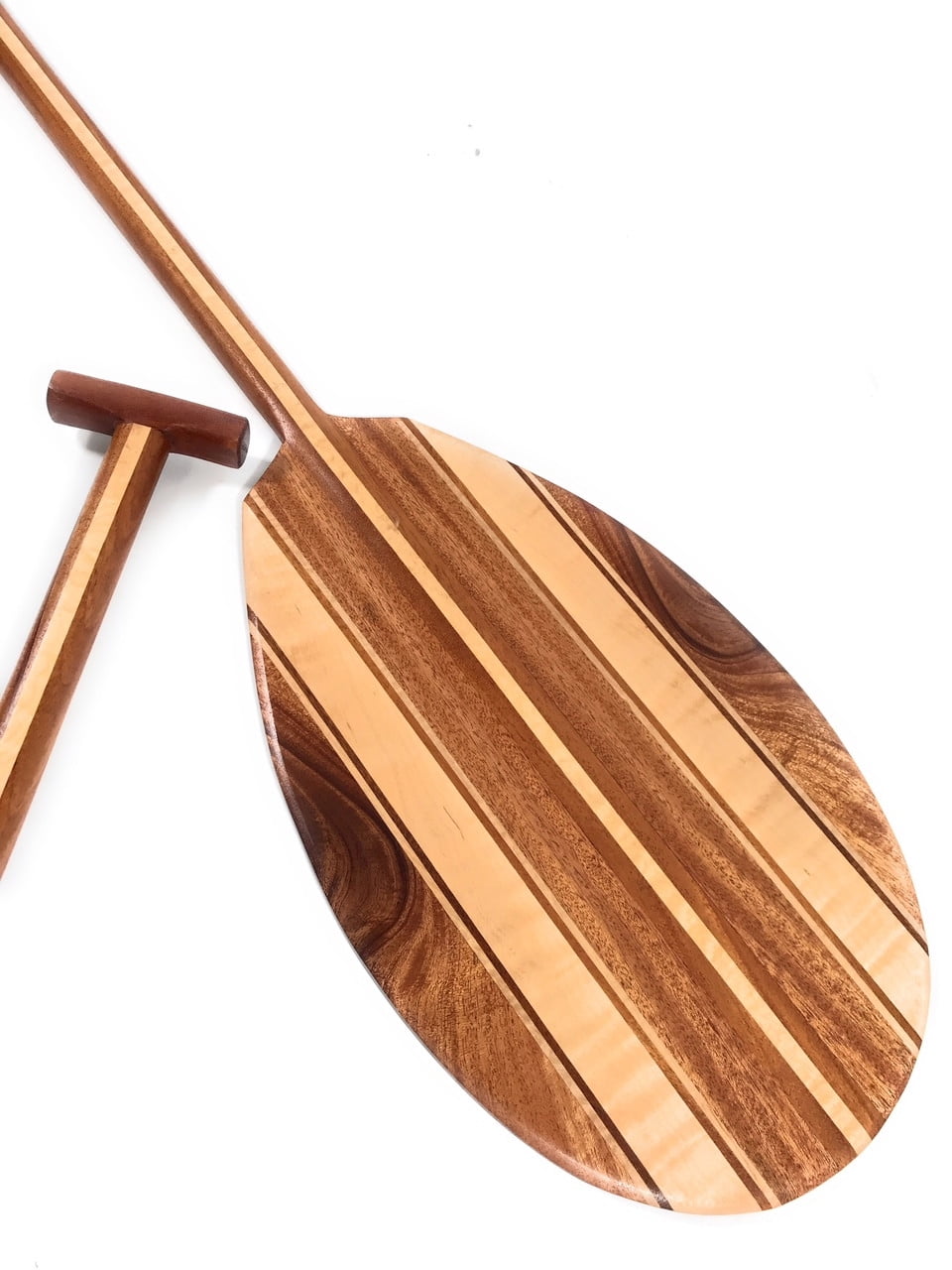 Koa Canoe Paddle 50" w/ Maple Inlays T-Handle - Made in Hawaii - | # ...