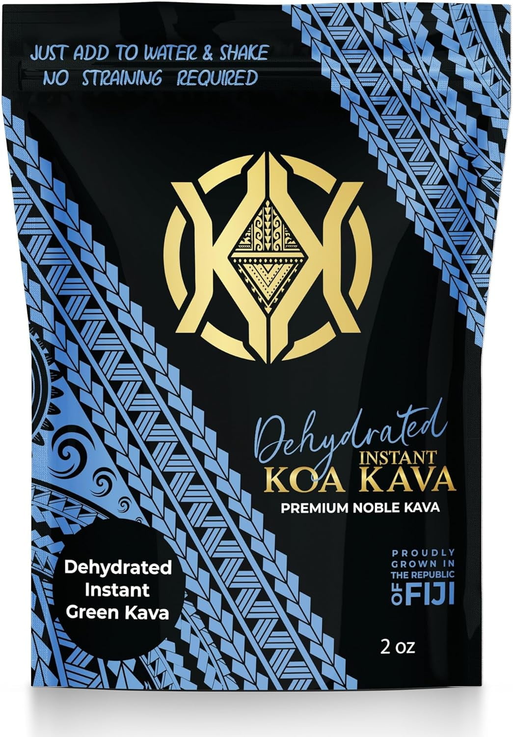 Koa Kava Dehydrated Instant Kava - 100% Dehydrated Instant Green Fijian ...