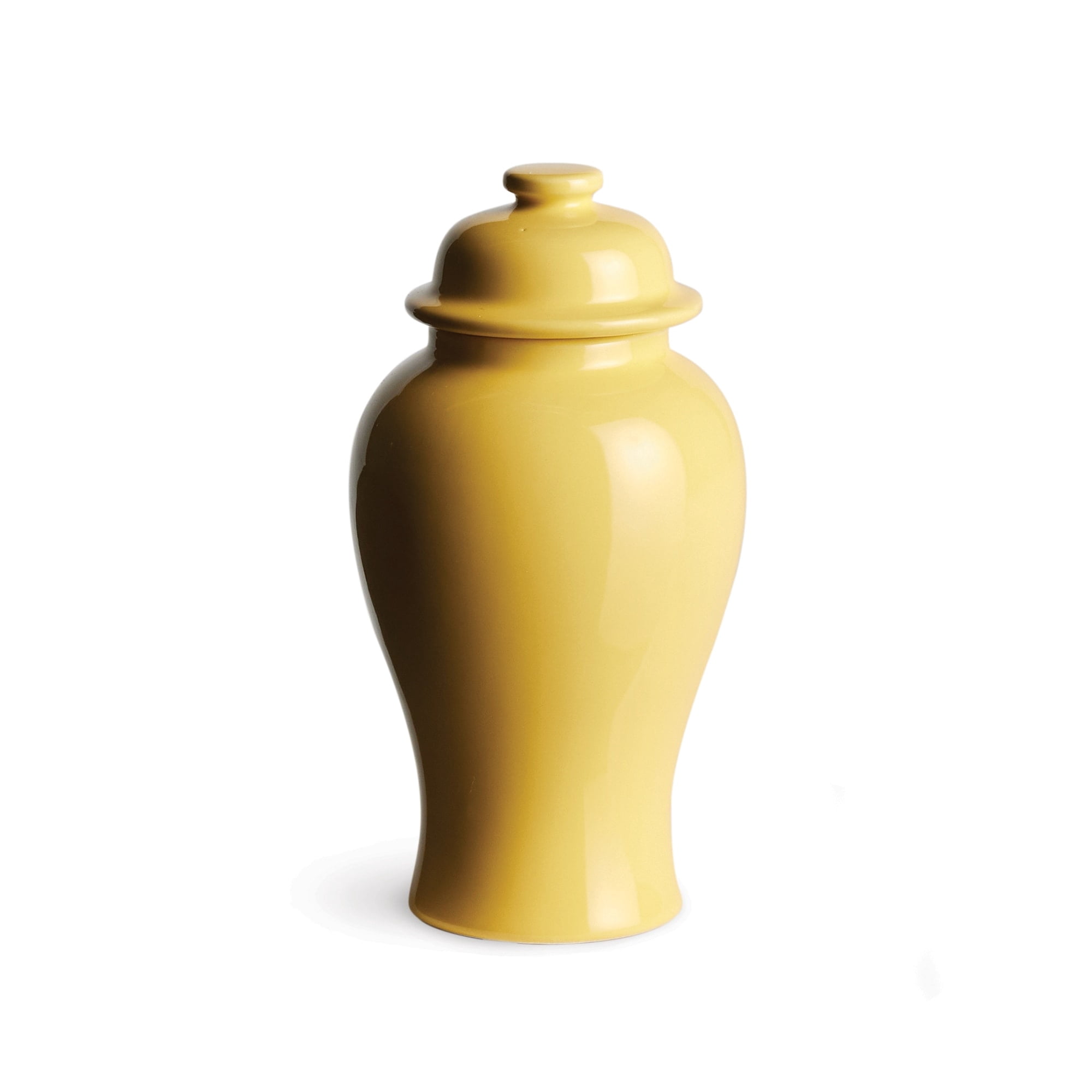 Koa Lidded Ginger Jar Yellow - Small Mini - Walmart.com