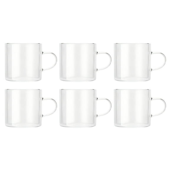 clear glass mugs with handles