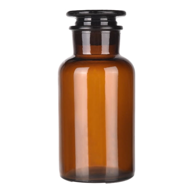 Koadzawe Borosilicate Glass Bottle Wide Mouth With Standard Ground ...