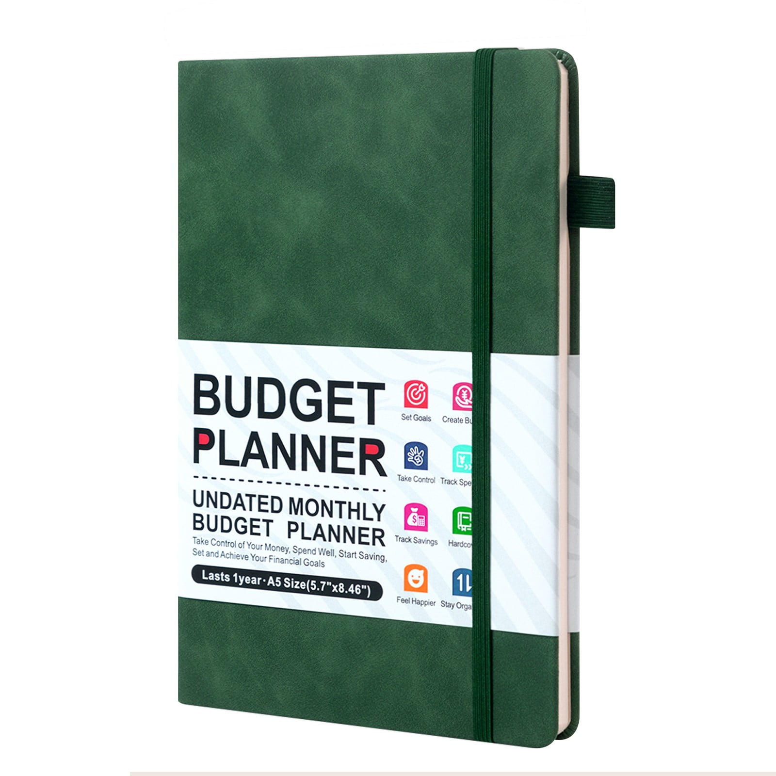 Koadzawe Budget Planner & Monthly Bill Organizer With Pockets. Expense ...