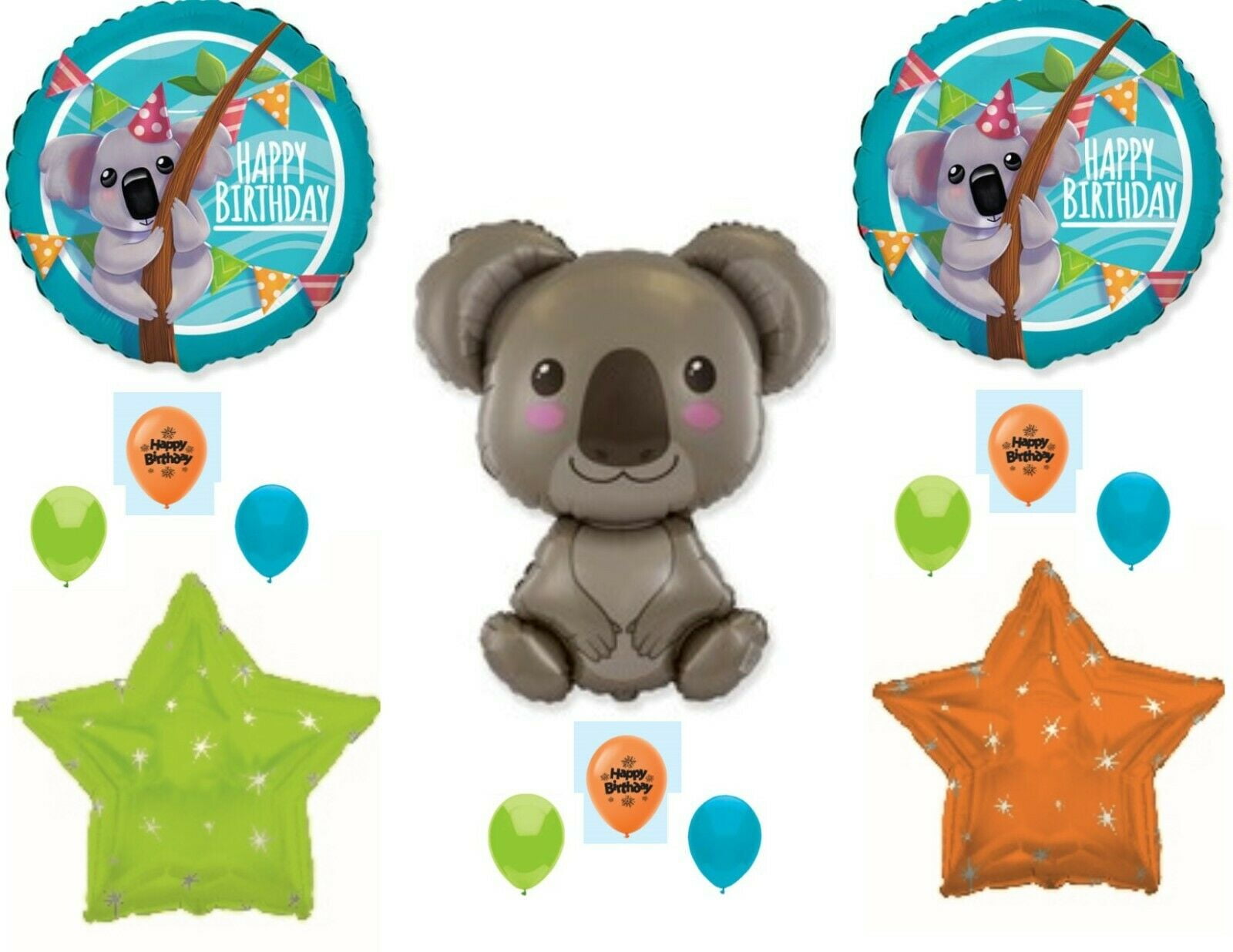 Koala Bear Birthday Party balloons decorations supplies Australia ...