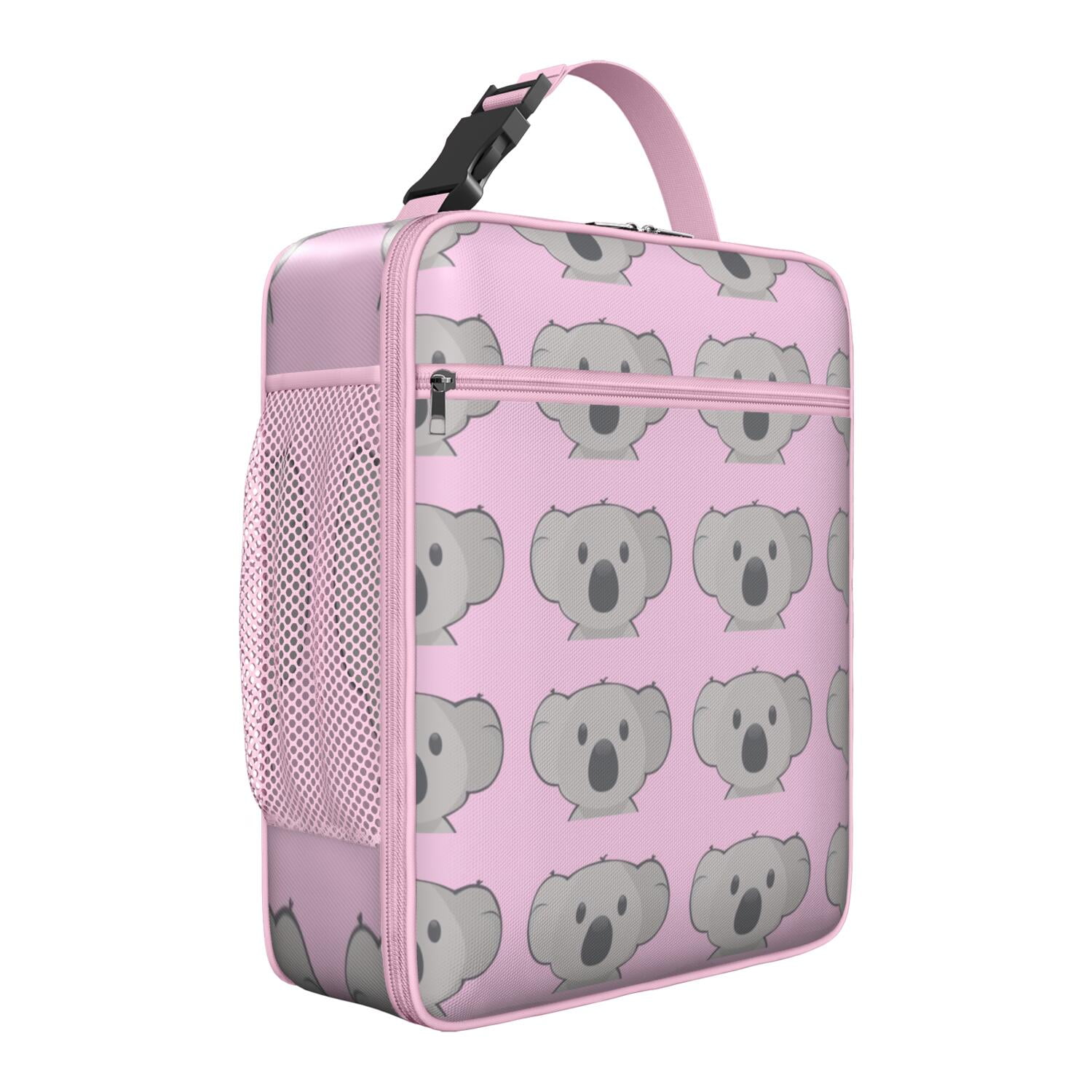 Koala Bear Insulated Lunch Bag Box Student Reusable Lunch Tote Bag Fit ...