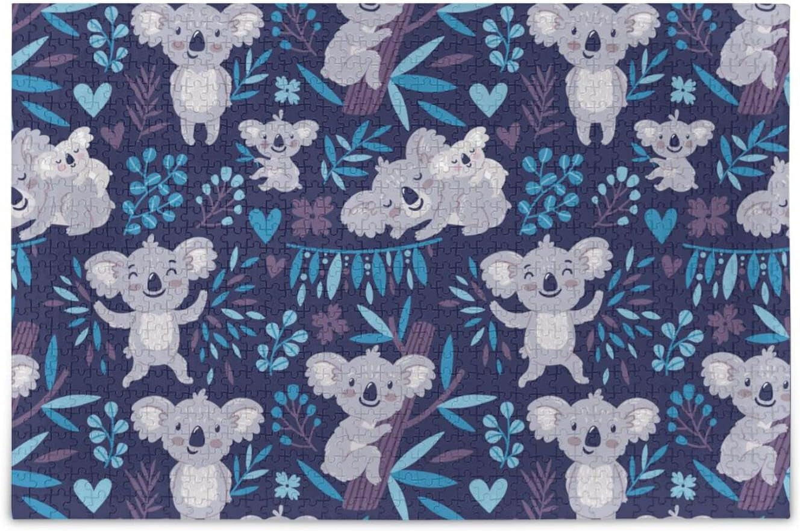 Koala Bears Jigsaw Puzzles for Adults 1000 Piece, Puzzles 1000 Pieces ...