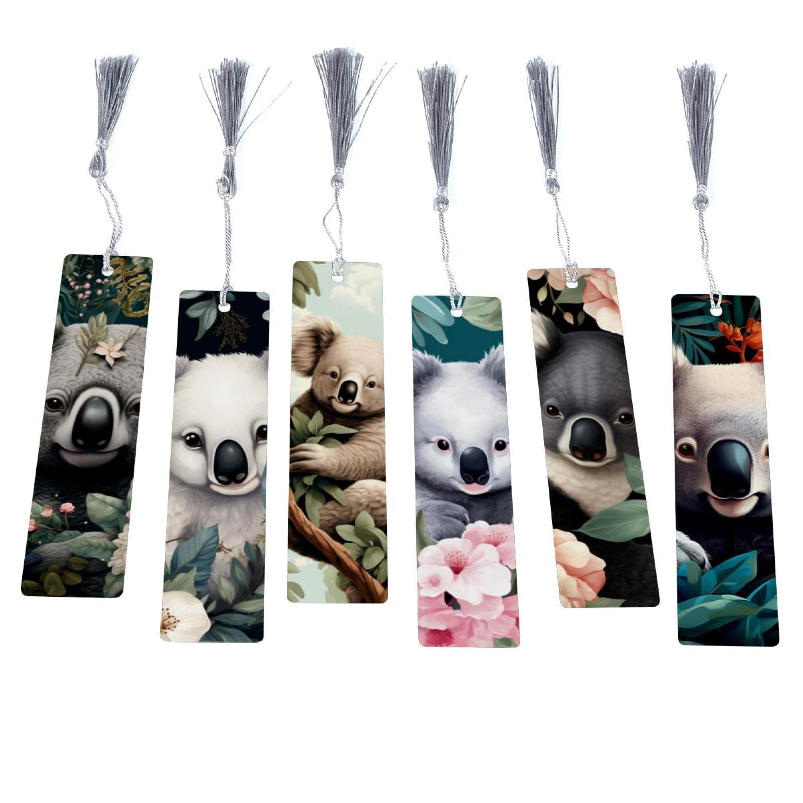 Koala Bookmarks for Women Teachers Book Lovers Men Metal Bookmark for ...