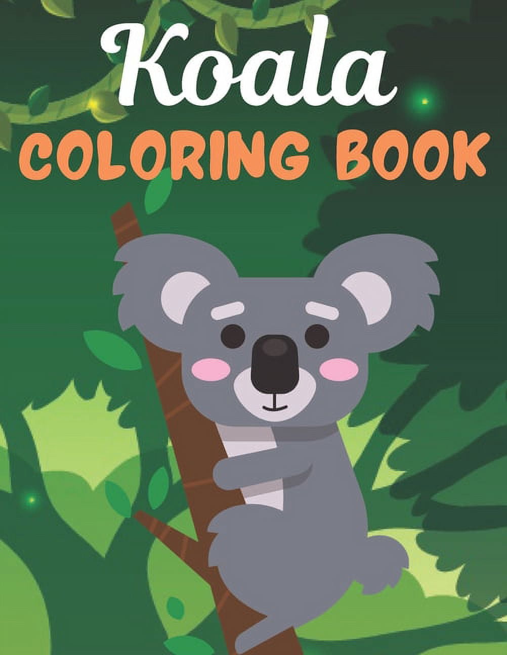 cute koala bear coloring page