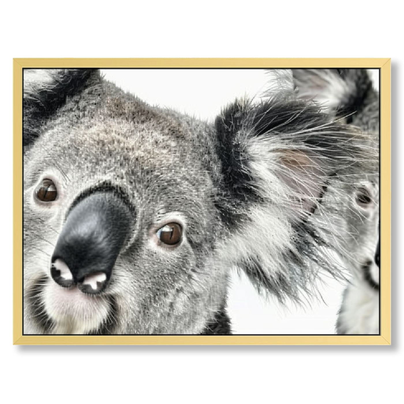Koala Canvas Wall Art Koala Pictures for Nursery Cute Koala Poster Cute ...