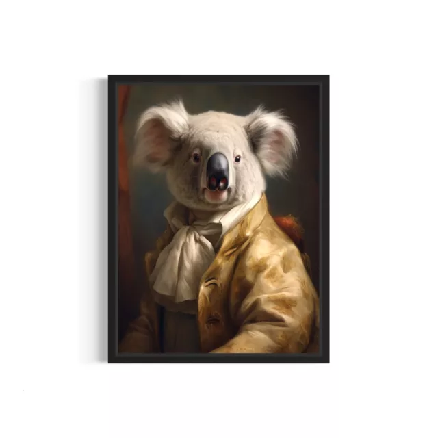 Koala Classic Animal Vintage Photo Art Print Poster Wall Art Painting ...