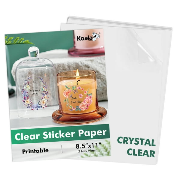 Sticker Paper Clear
