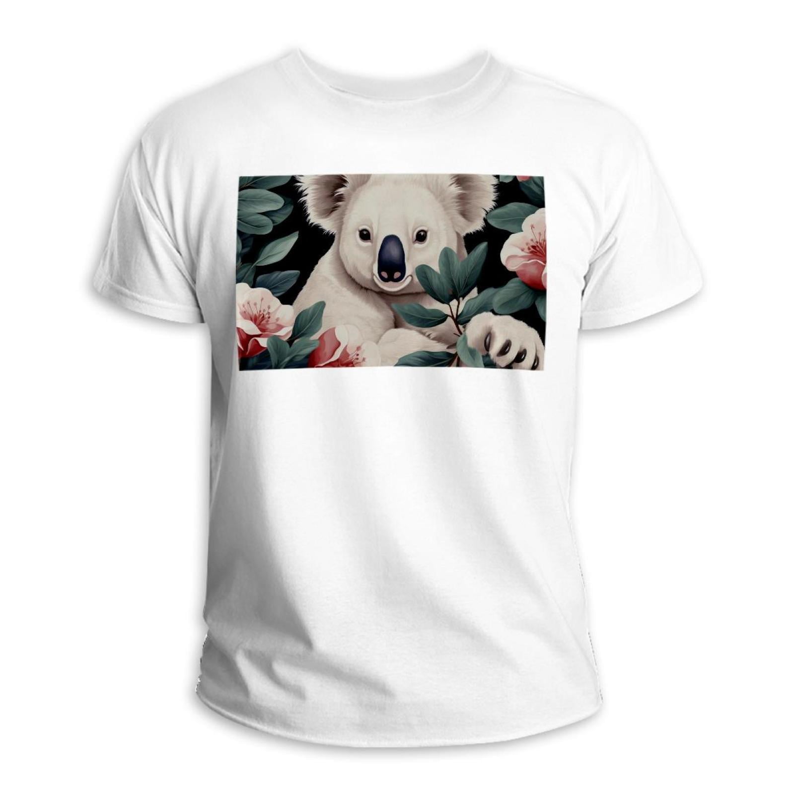 Koala Comfortable Casual Tee with Breathable Fabric - Essential ...