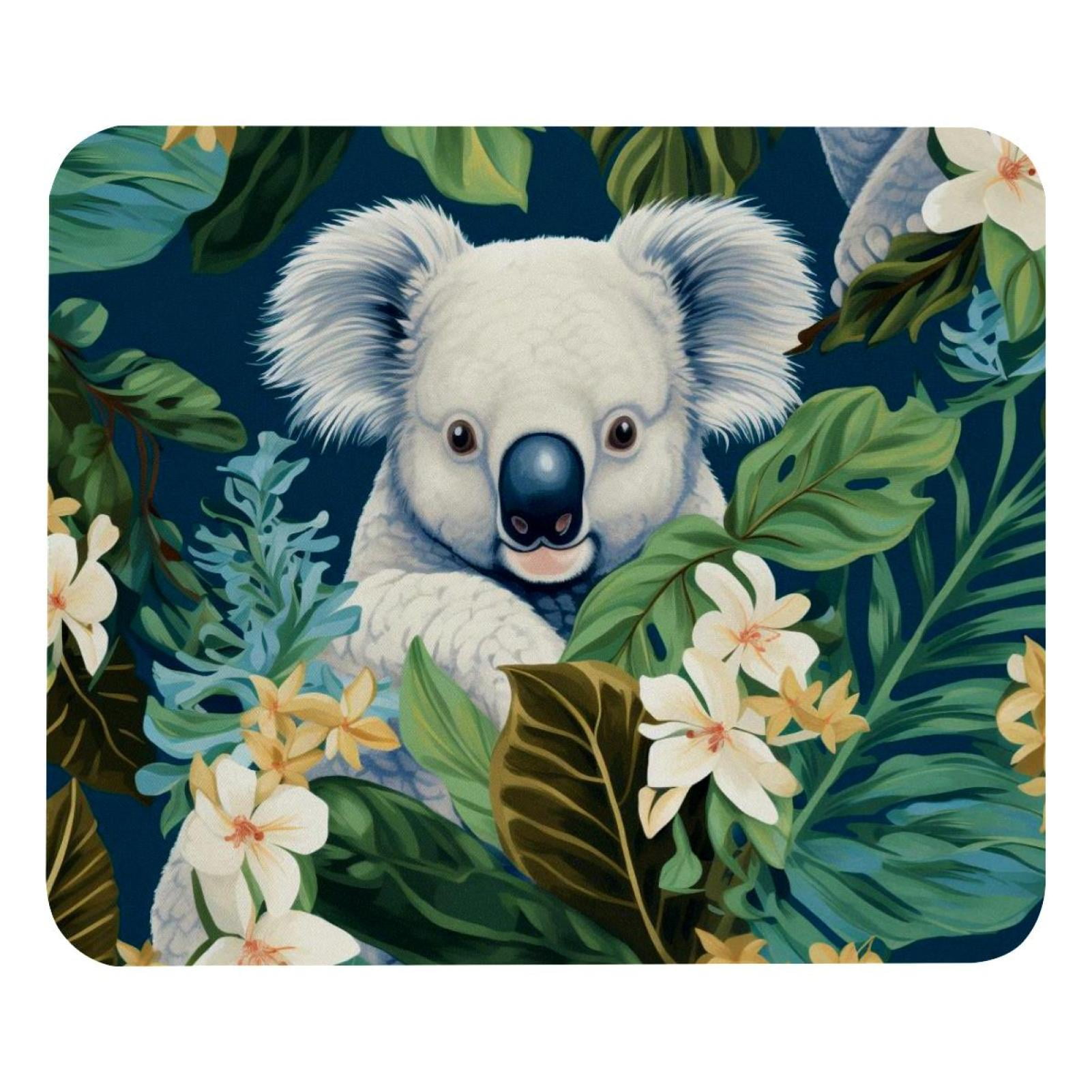 Koala Computer Mouse Pad,Rubber Mouse Mat for Gaming, Office, Laptop ...