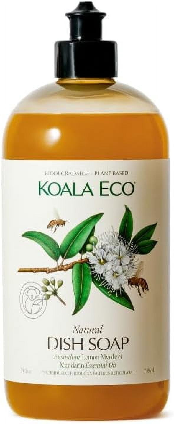 Koala Eco Dish Liquid Lemon Myrtle Mandarin 16.9 fl oz (Pack of 6 ...