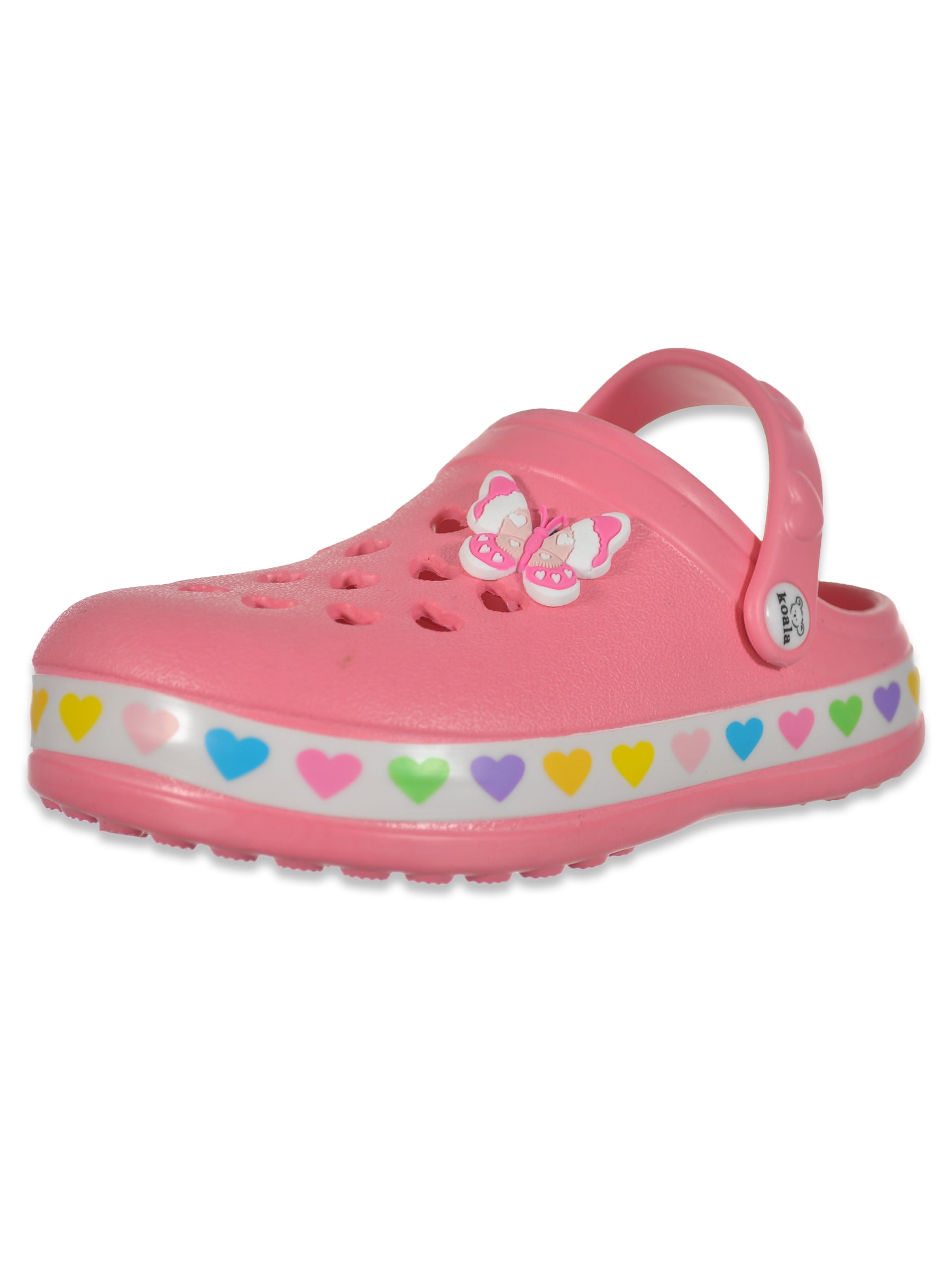 Koala Girls' Butterfly Charmed Clogs Color: hot pink Size: 10 toddler ...