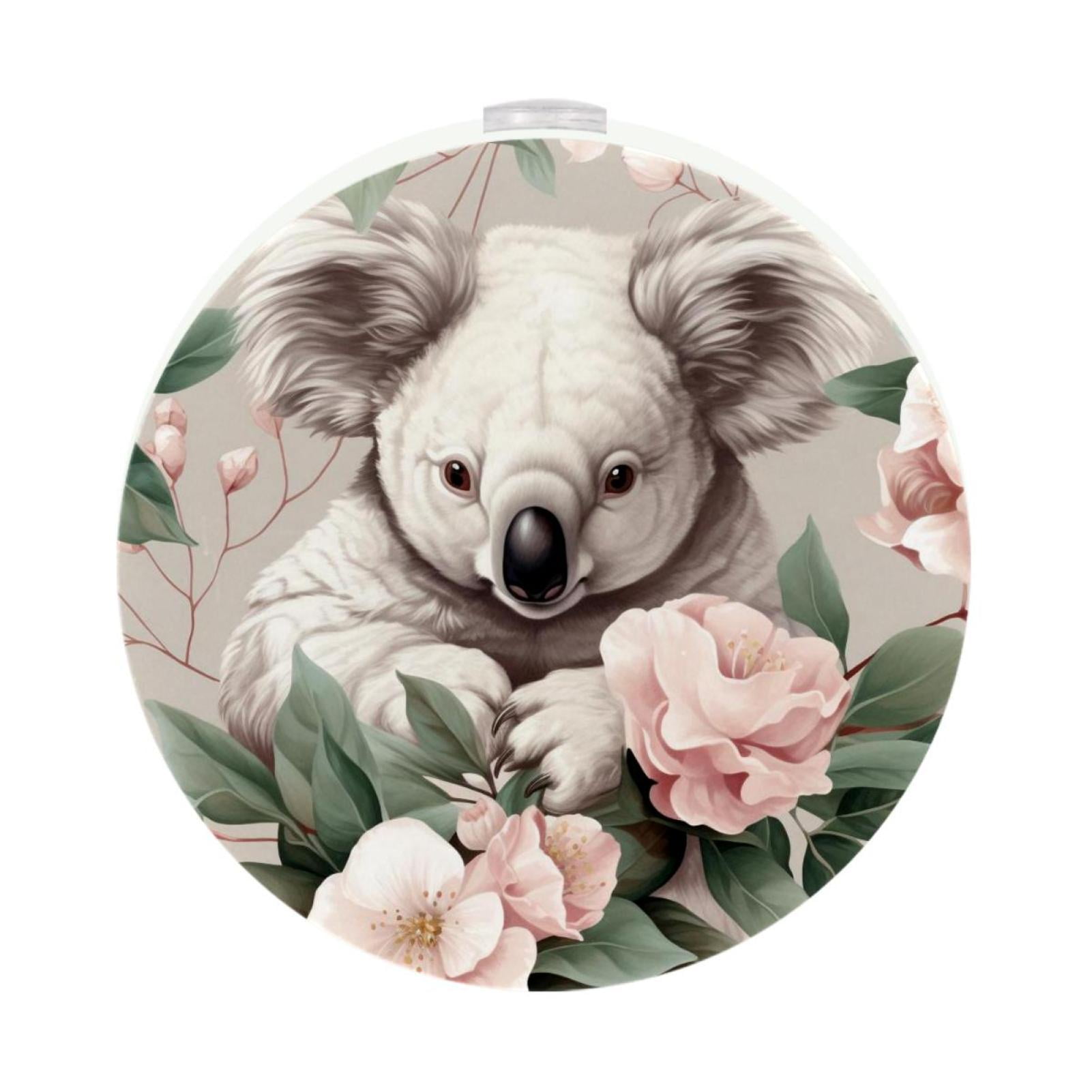 Koala LED Round Night Light-2PCS: Compact and Energy-Efficient Lighting ...