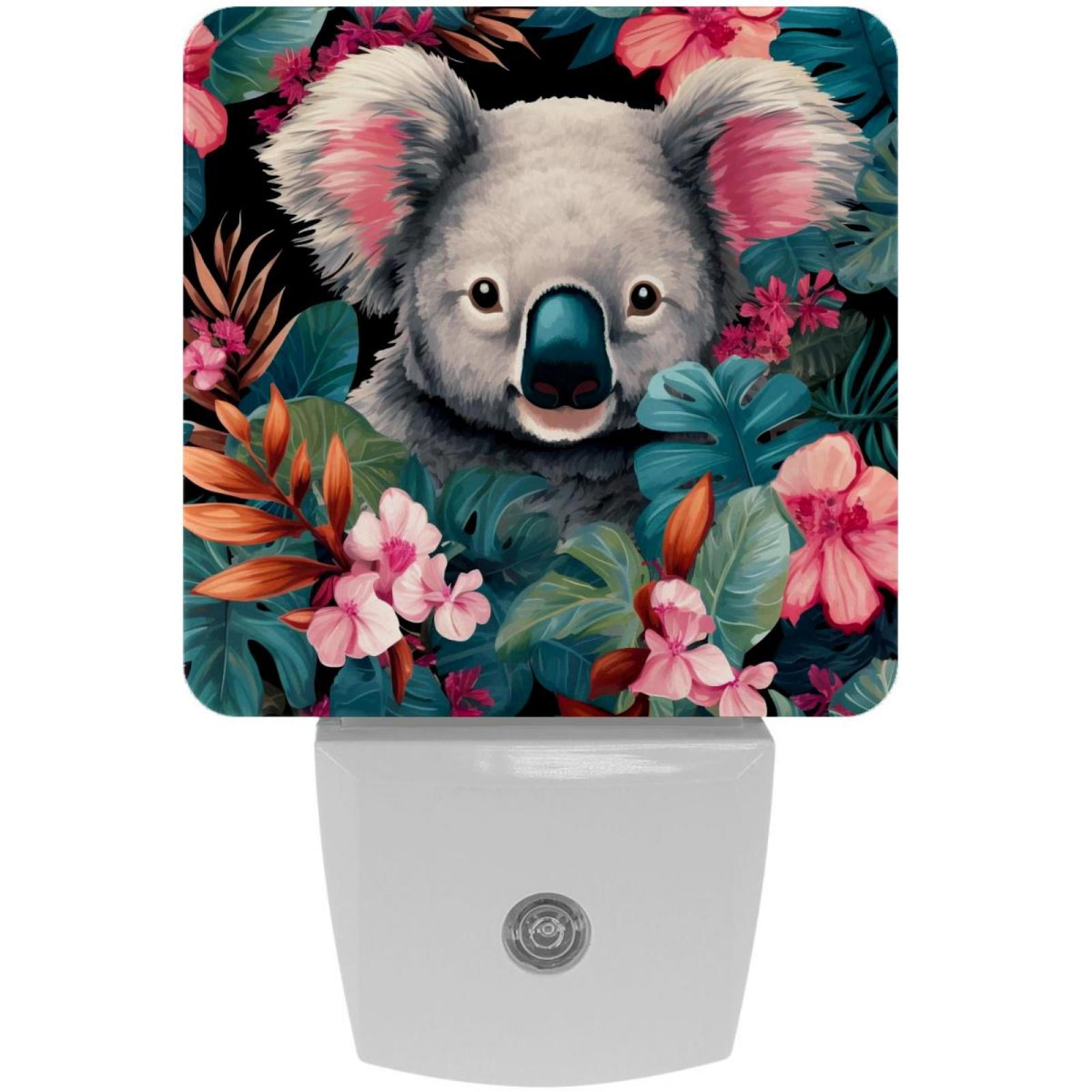 Koala LED Square Night Light - Small and Bright Square-shaped LED Night ...