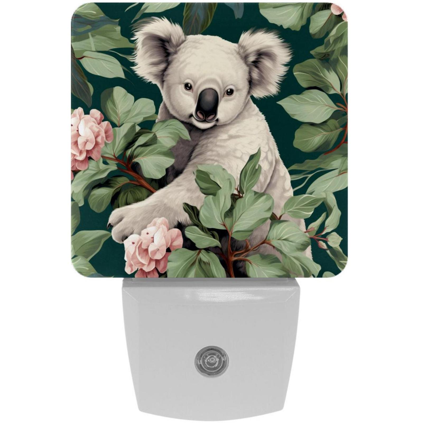 Koala LED Square Night Lights - Bedside Lighting Solution for a ...