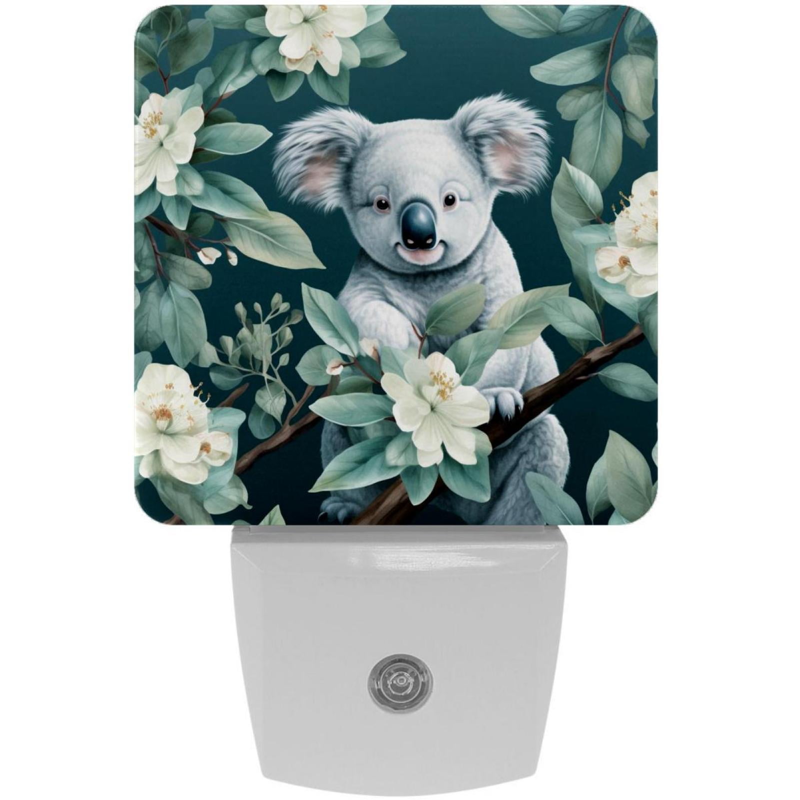 Koala LED Square Night Lights - Bright and Compact Bedroom or Bathroom ...