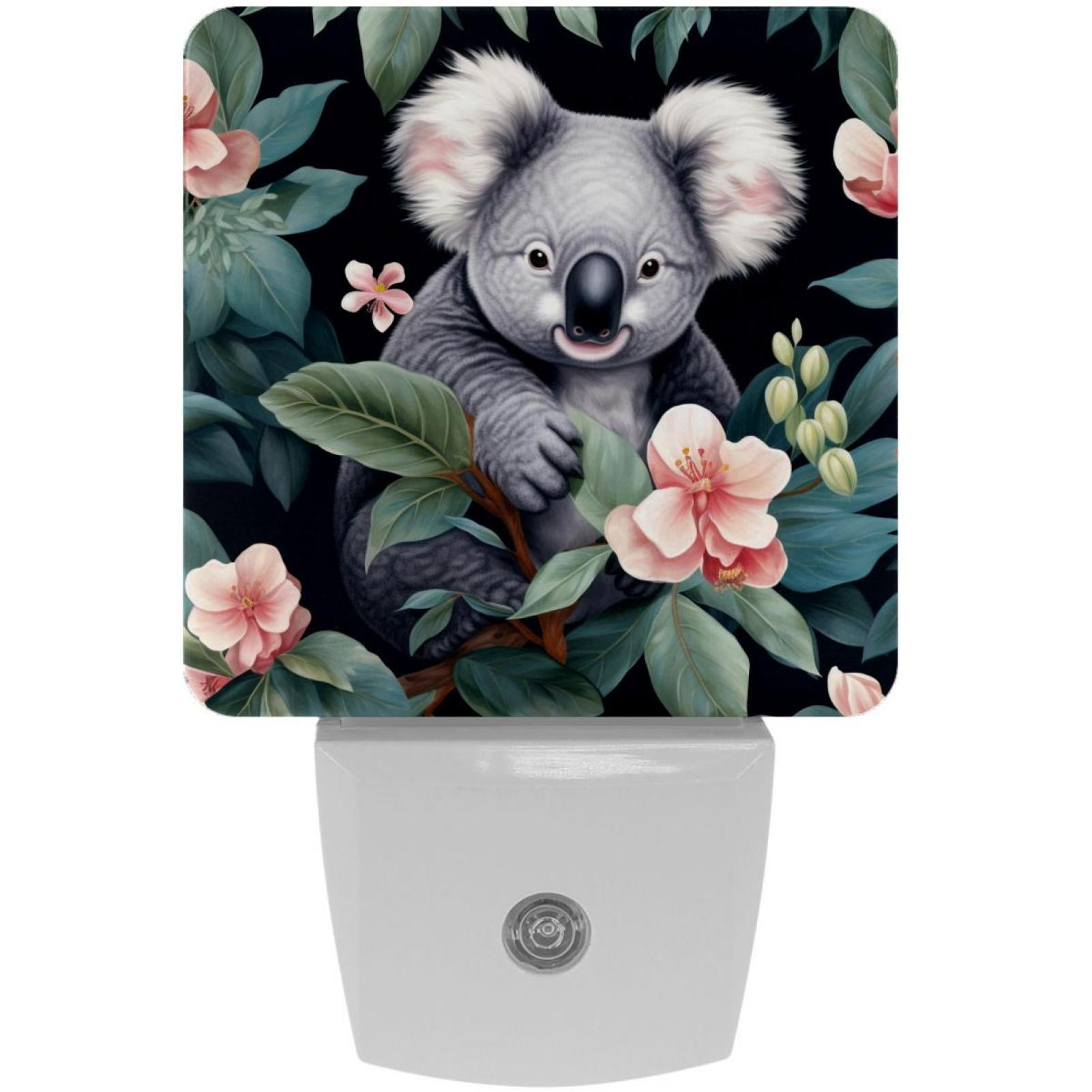 Koala LED Square Night Lights - Bright and Compact Bedroom or Bathroom ...