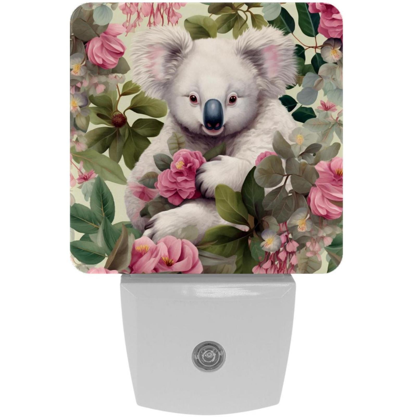 Koala LED Square Night Lights - Bright and Compact Bedroom or Bathroom ...
