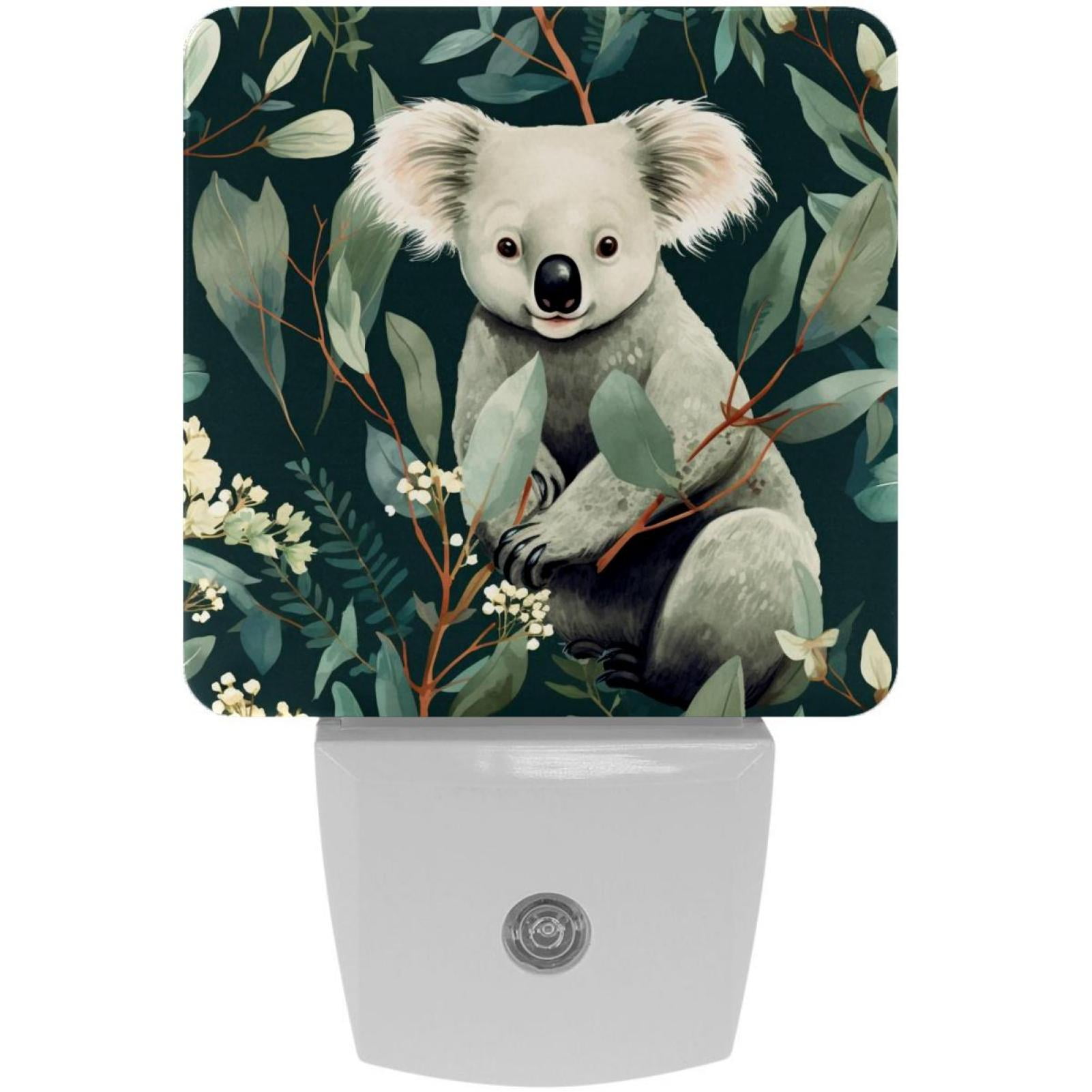 Koala LED Square Night Lights - Energy Efficient and Stylish Bedroom ...