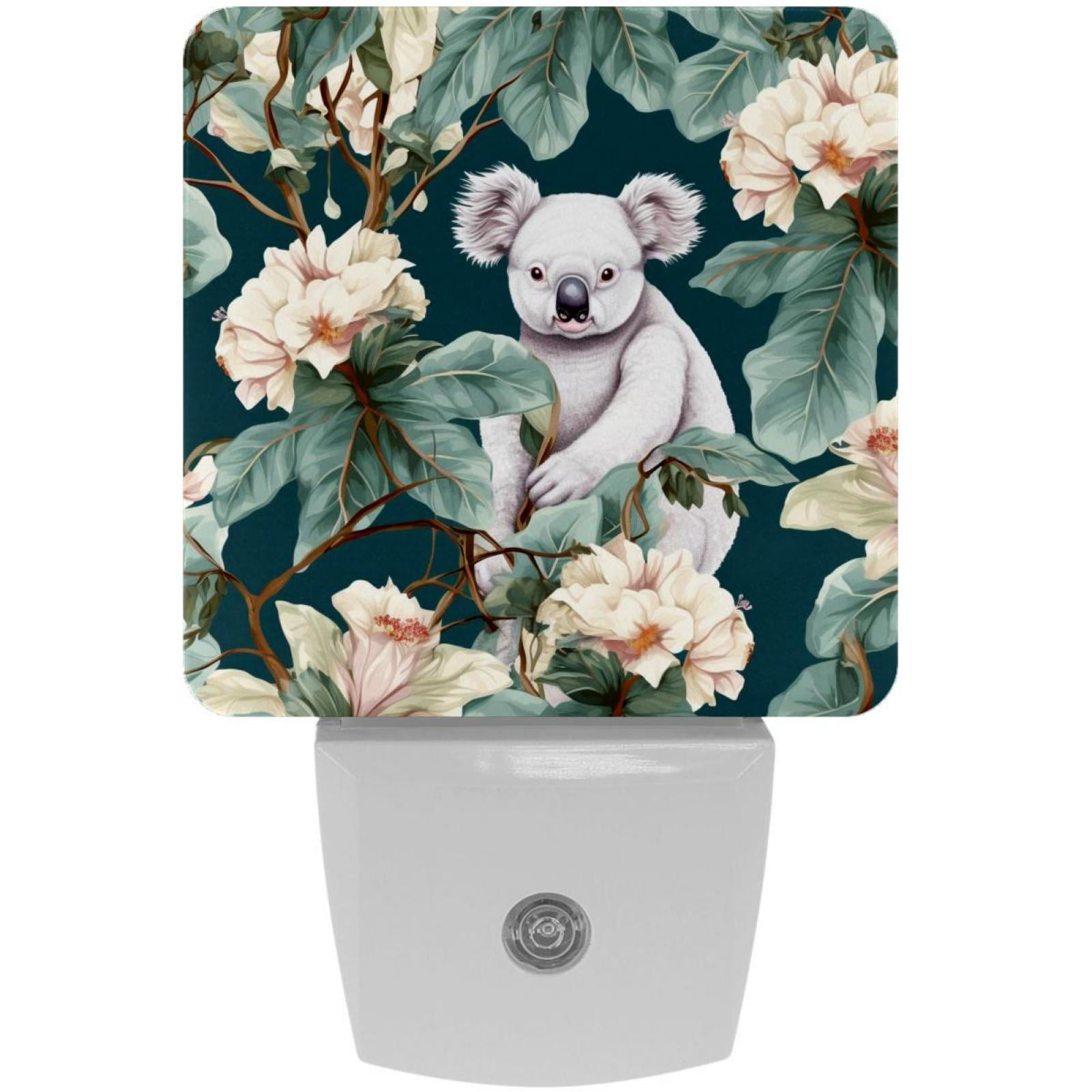 Koala LED Square Night Lights - Energy Efficient and Stylish Bedroom ...
