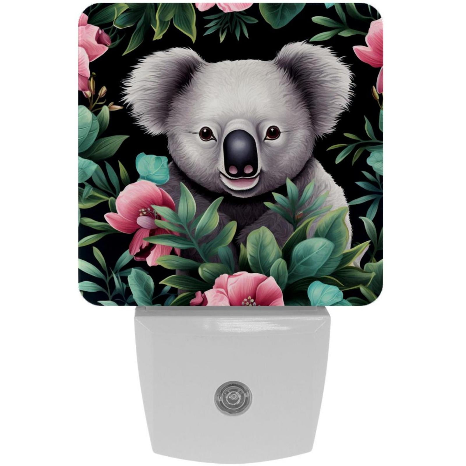 Koala LED Square Night Lights - Energy Efficient and Stylish Bedroom ...