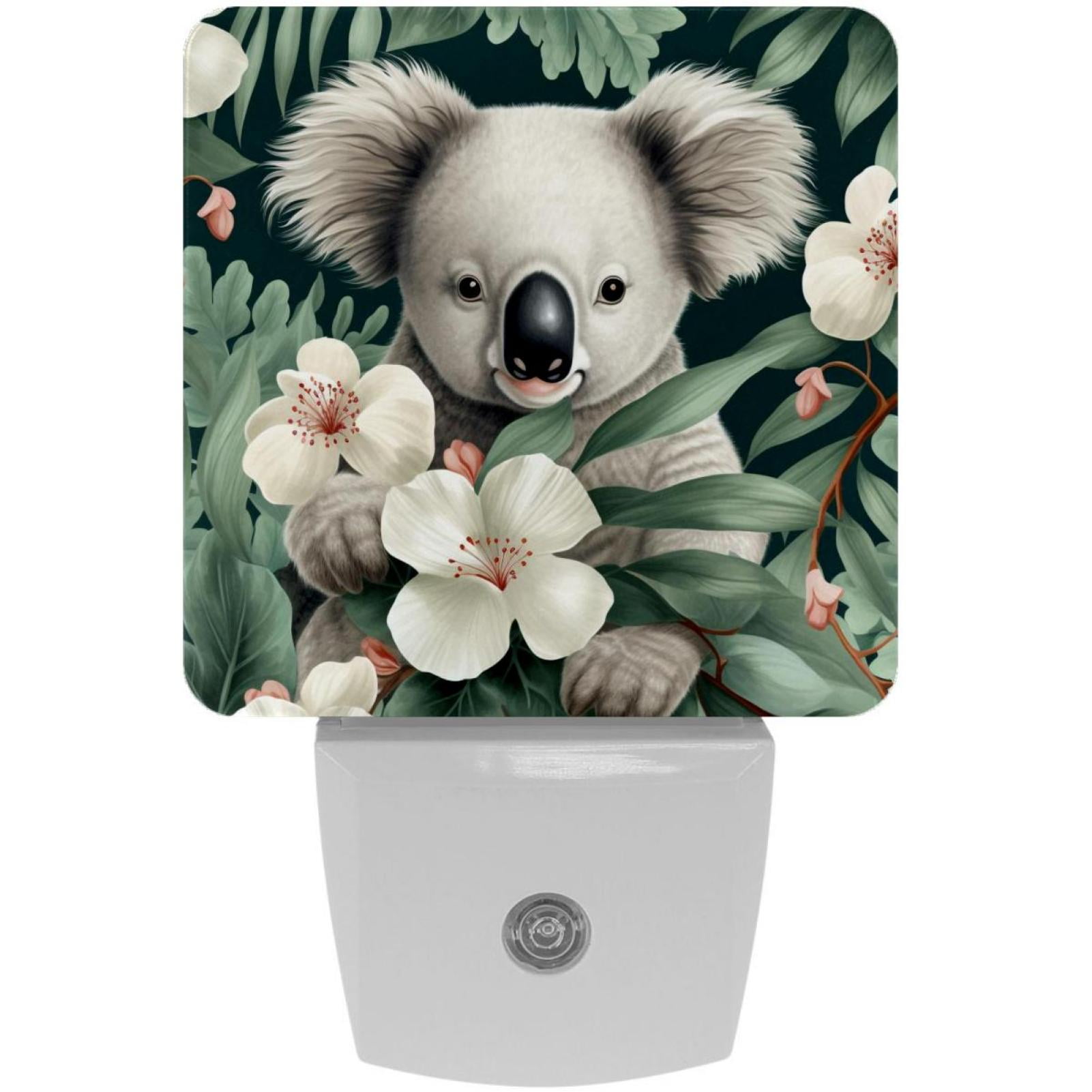 Koala LED Square Night Lights - Energy Efficient and Stylish Bedroom ...