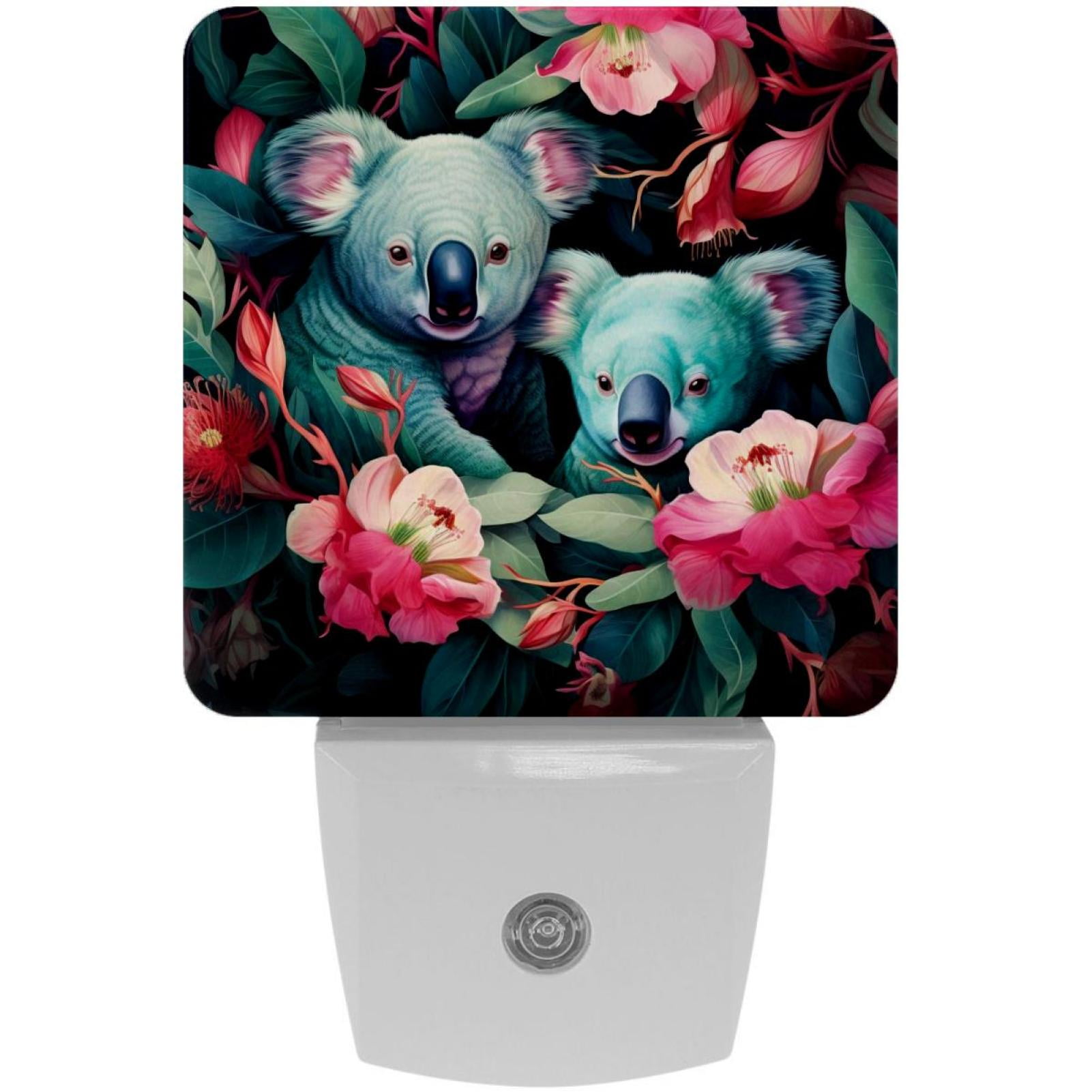 Koala LED Square Night Lights - Energy Efficient and Stylish Bedroom ...
