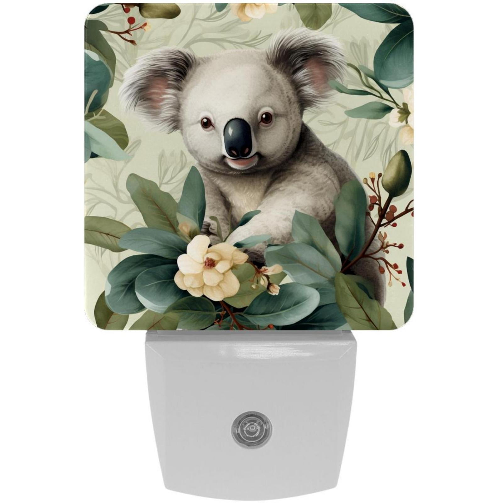 Koala LED Square Night Lights - Modern Design, Energy Efficient Indoor ...