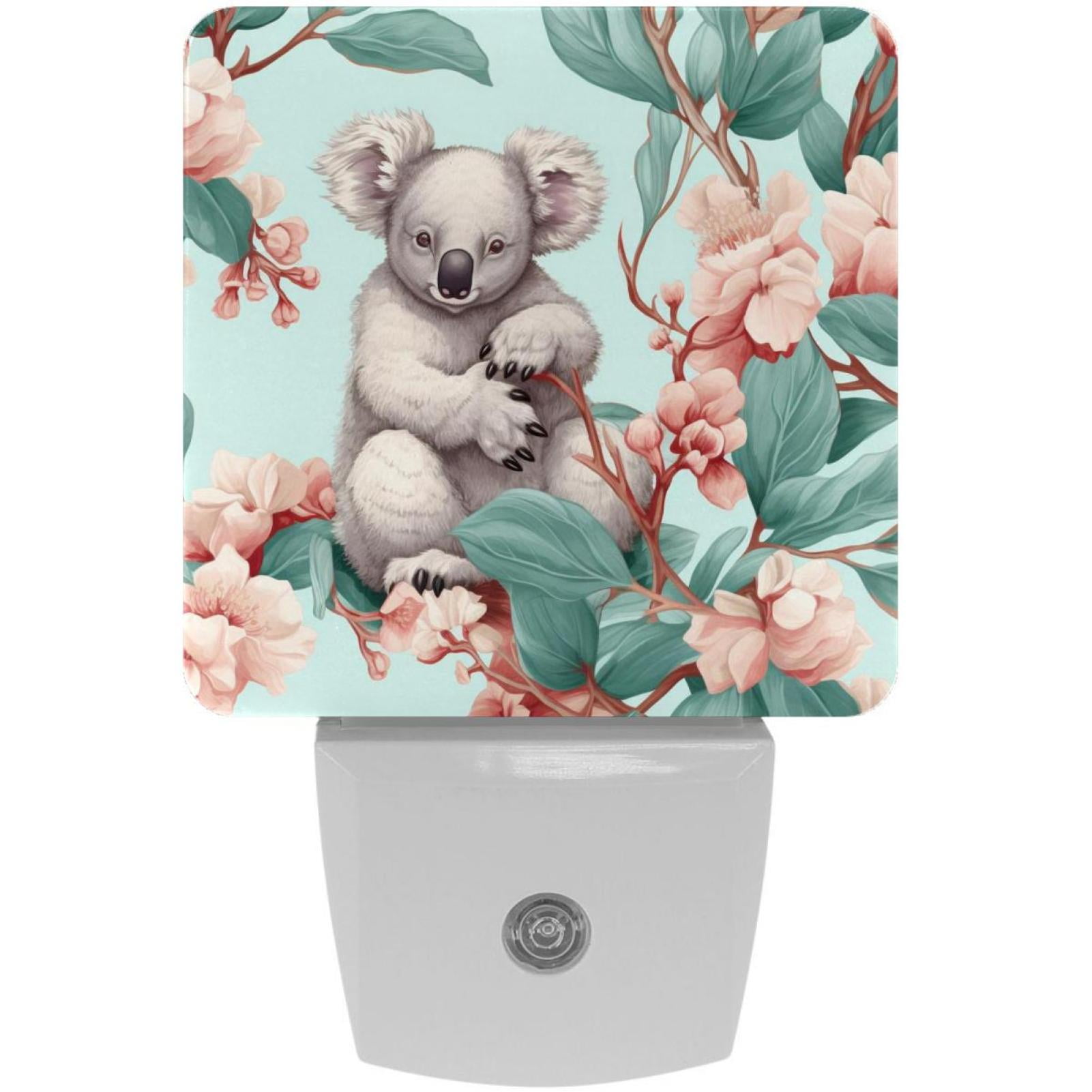 Koala LED Square Night Lights - Modern Design, Energy Efficient Indoor ...