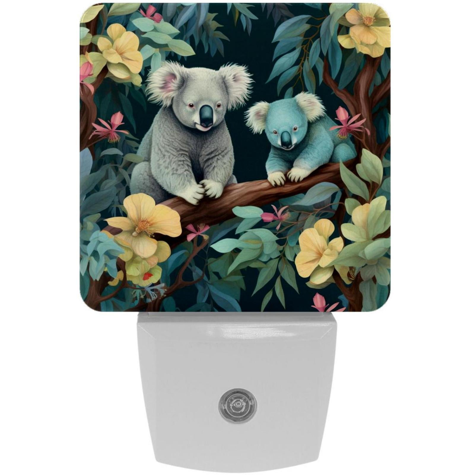 Koala LED Square Night Lights with Motion Sensor - Modern and Energy ...