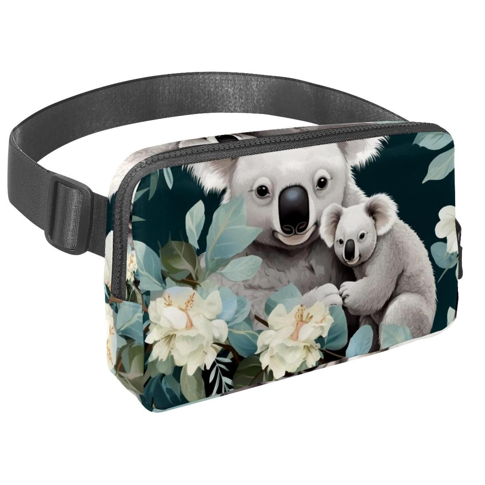Koala Lightweight Adjustable Fanny Pack Sling Bag with Extension Strap ...