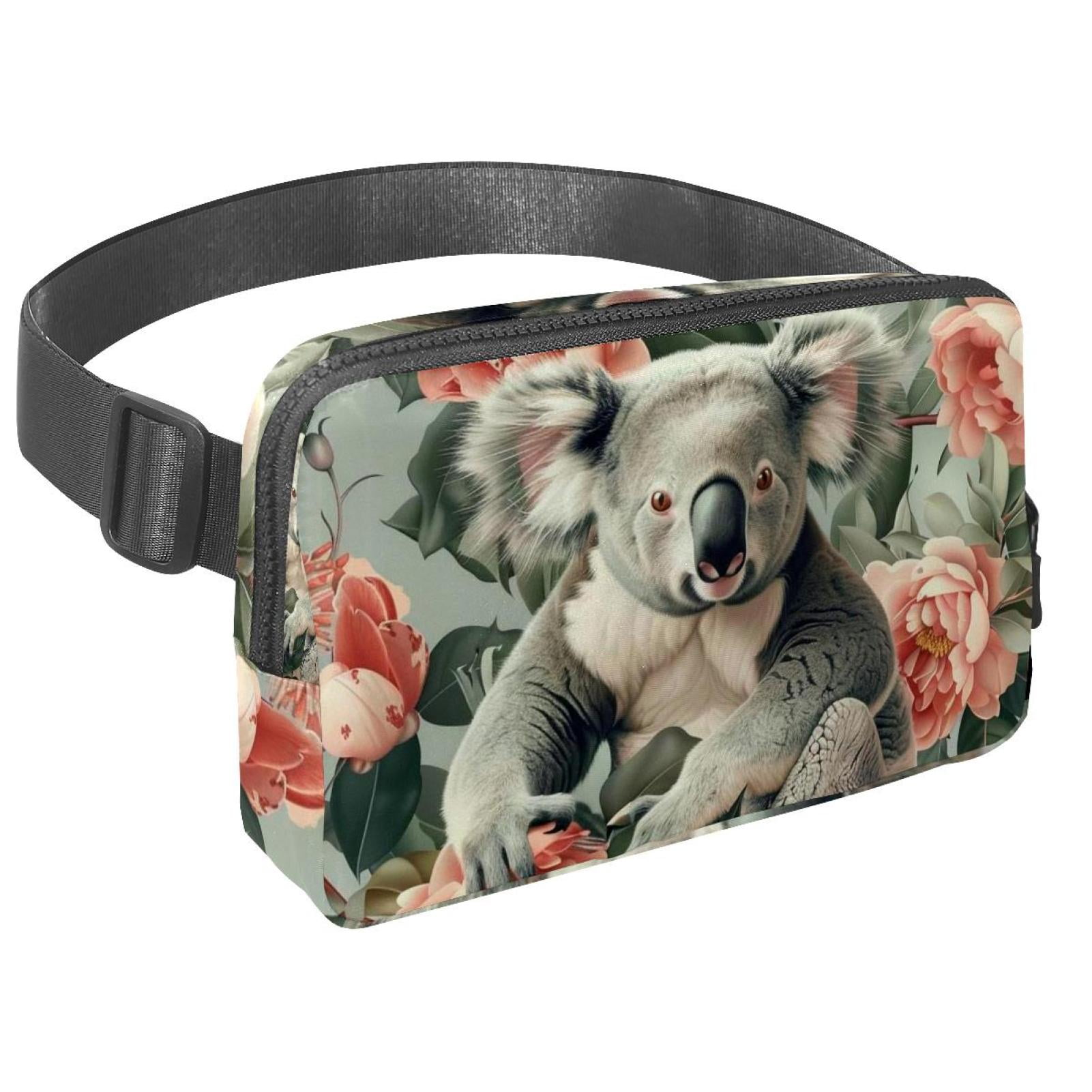 Koala Lightweight Adjustable Fanny Pack with Extension Strap - Unisex ...