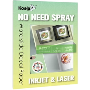 Water Slide Transfer Paper