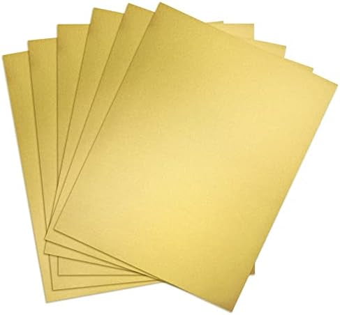 Koala Metallic Gold Sticker Paper for Inkjet and Laser Printer, 20 ...