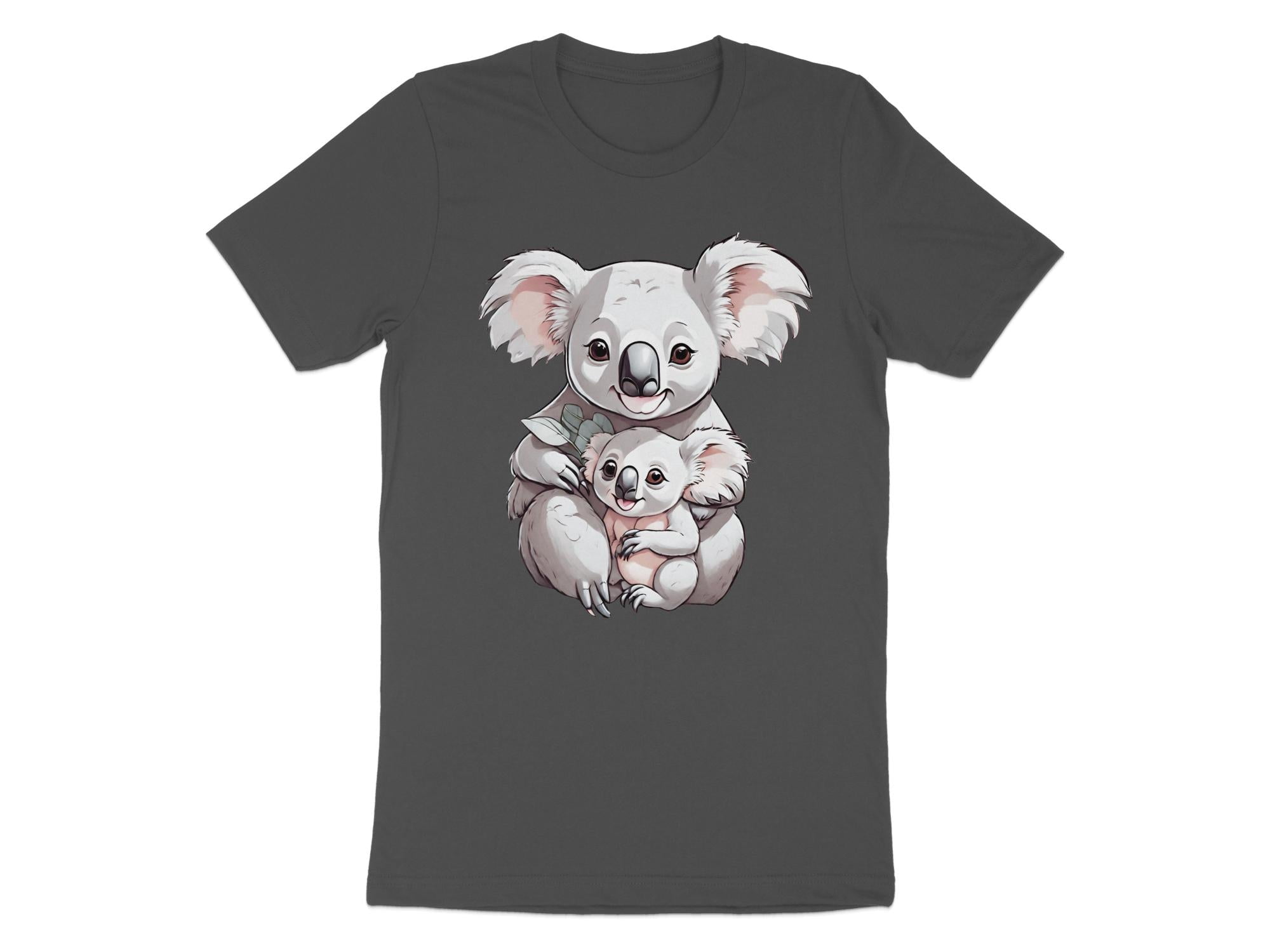 Koala Mom Mommy Mama Baby Family Mother's Day Gift Women T-Shirt Funny ...