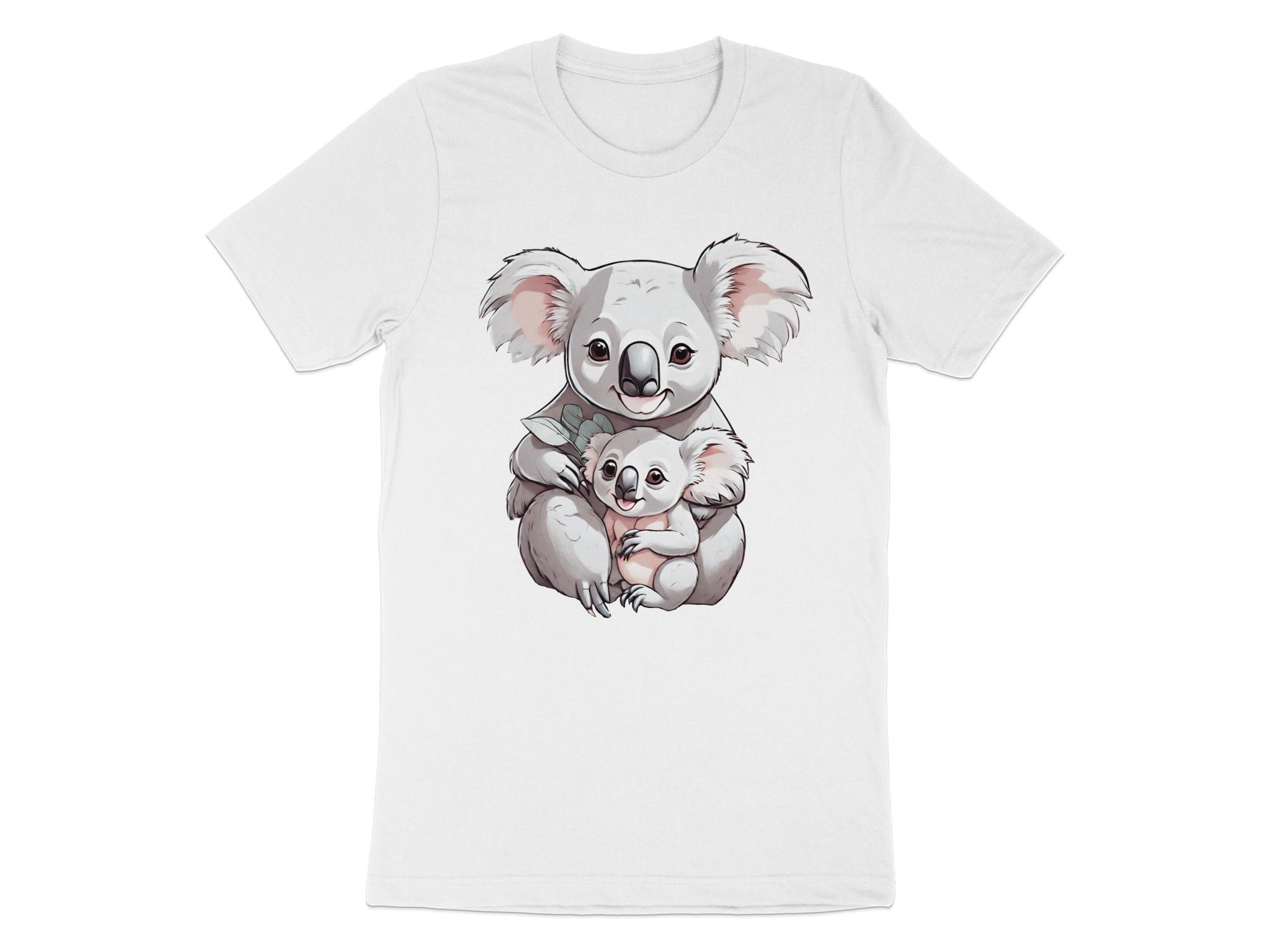 Koala Mom Mommy Mama Baby Family Mother's Day Gift Women T-Shirt Funny ...