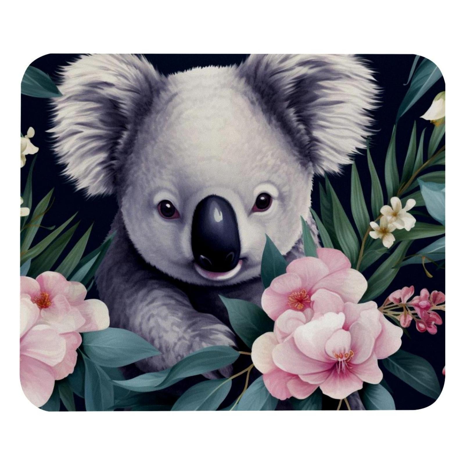 Koala Mouse Pad, Cloth with Rubberized Base - Walmart.com