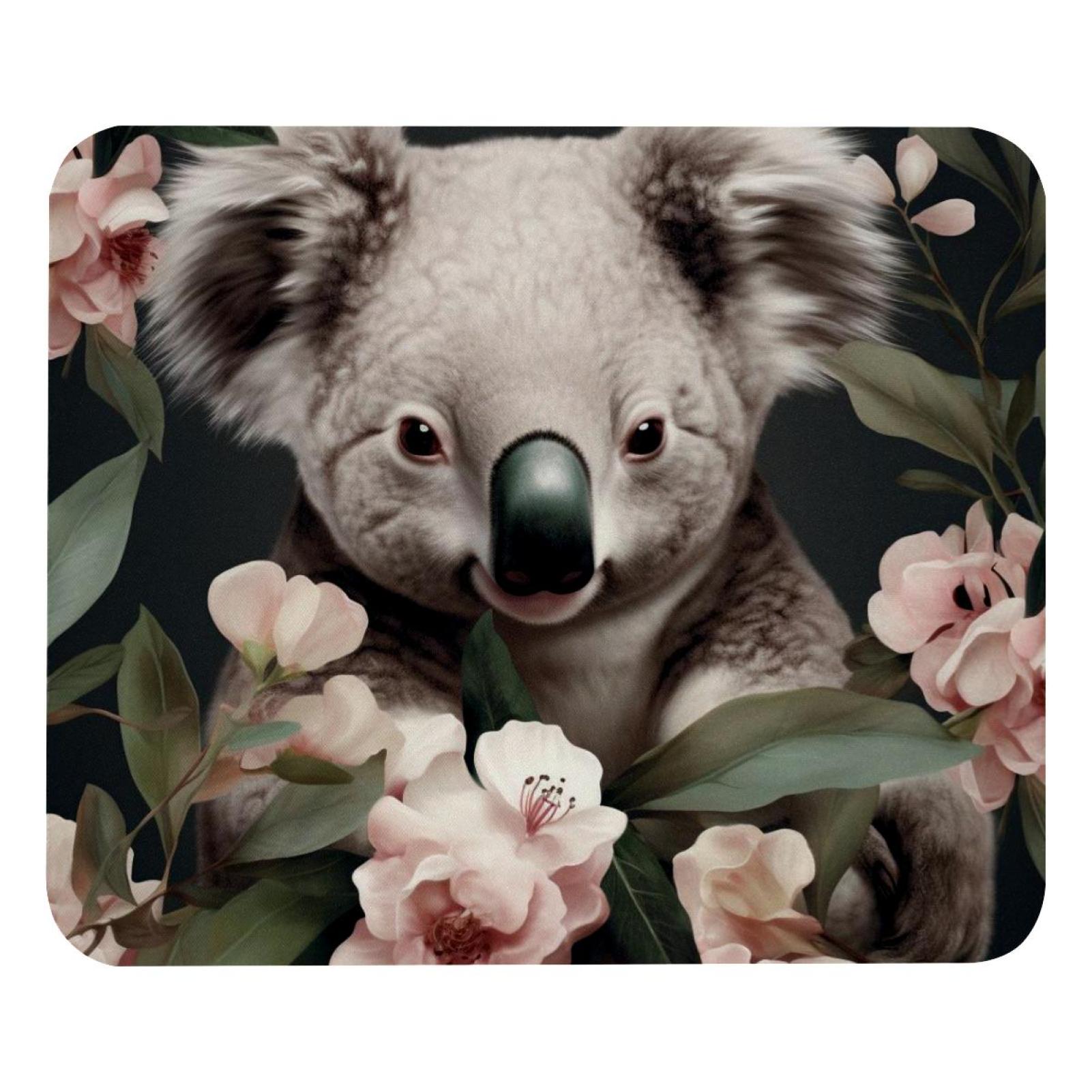 Koala Mouse Pad, Personality Design Rubber Base for Office Decor for ...