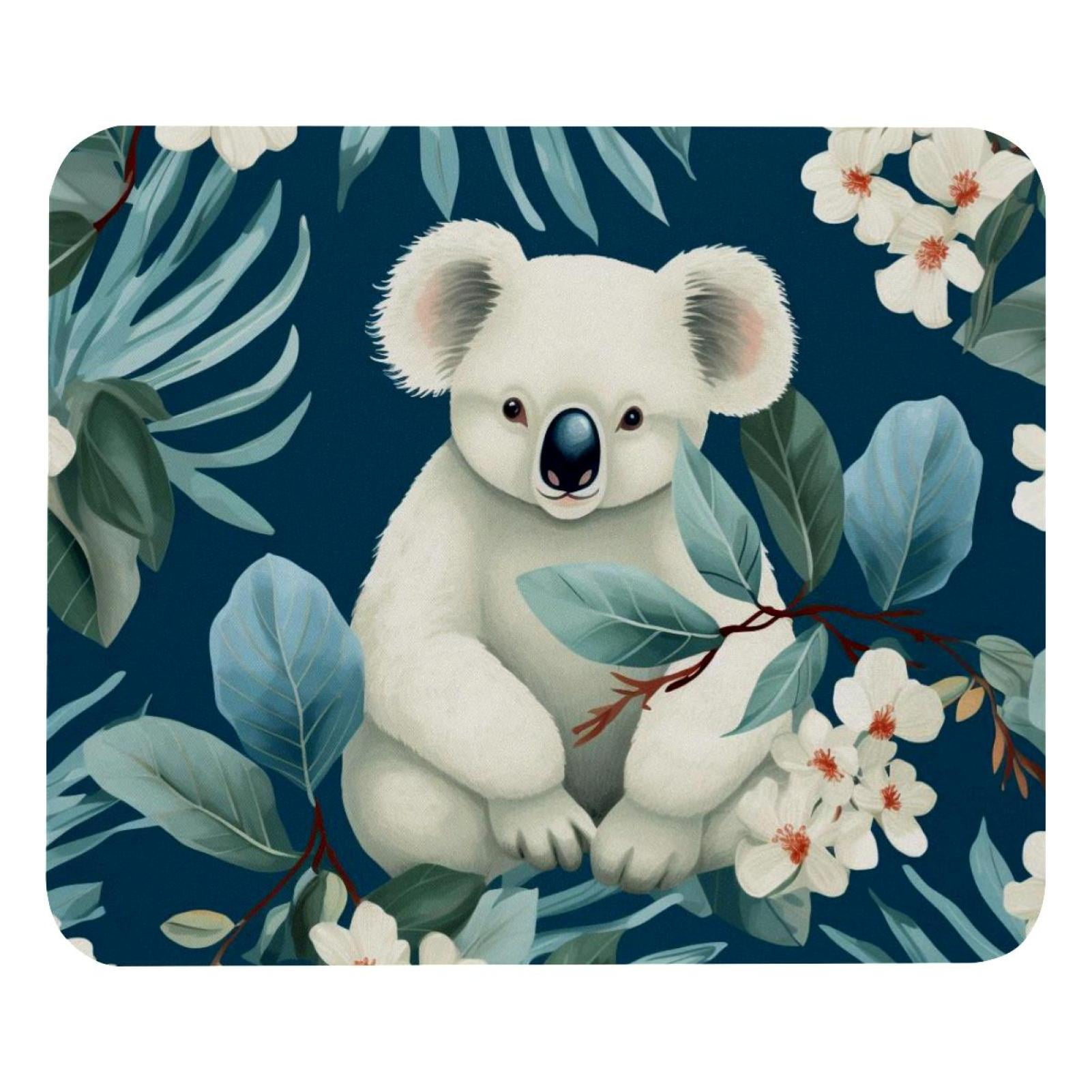 Koala Mouse Pad, Personality Design Rubber Base for Office Decor for ...