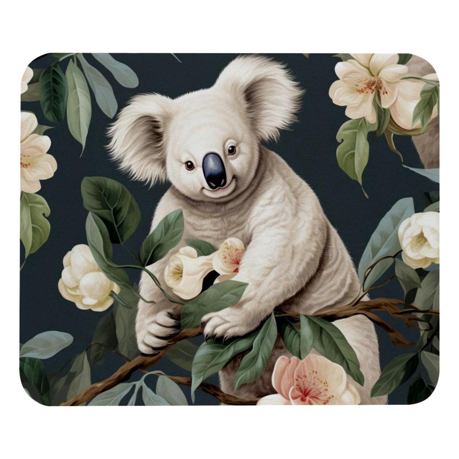 Koala Mouse Pad, Personality Design Rubber Base for Office Decor for ...