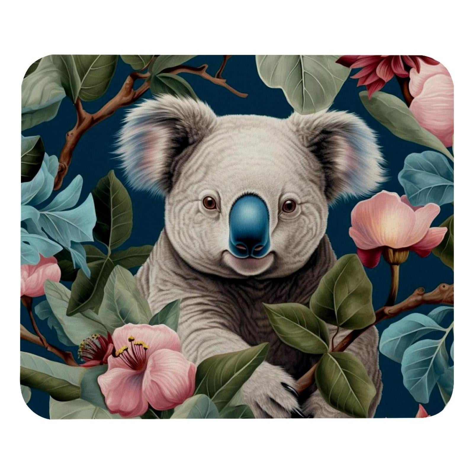 Koala Mouse Pad, Personality Design Rubber Base for Office Decor for ...